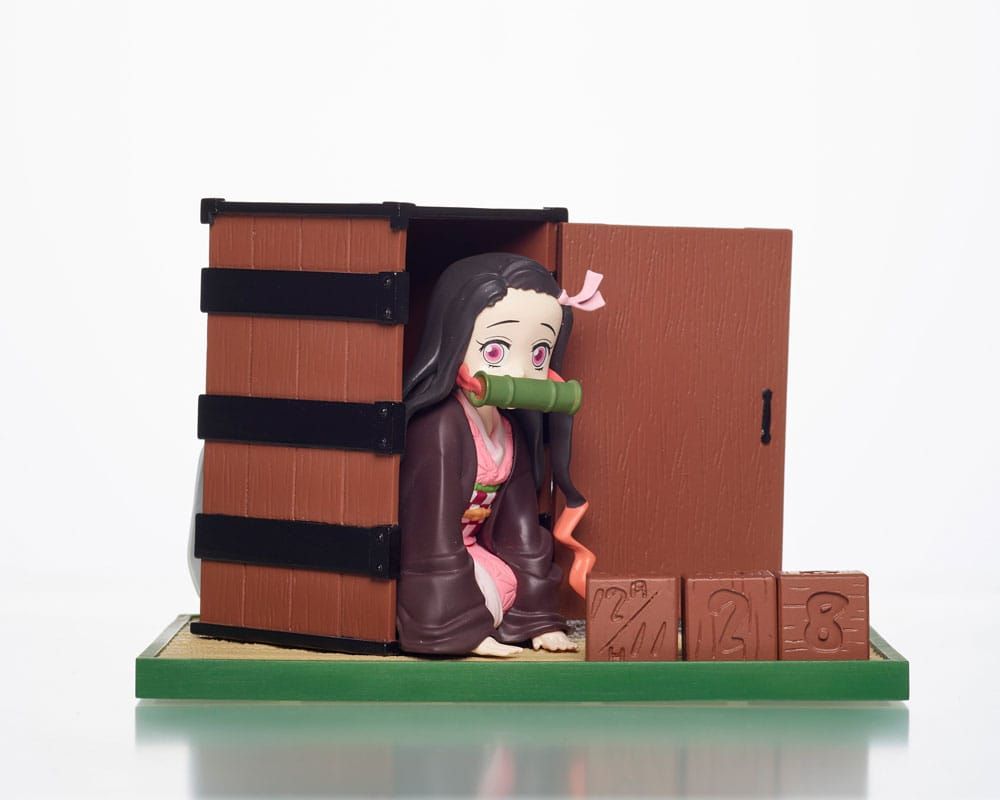 Demon Slayer - Nezuko Perpetual Calendar Figure – Three Kingdoms Games